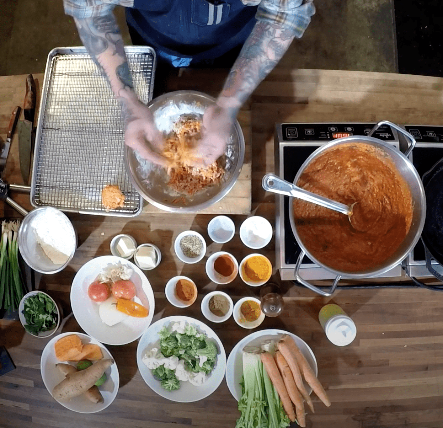 Chef Jeff Kraus – Sweet Potato Fritters – Nourish Phoenix